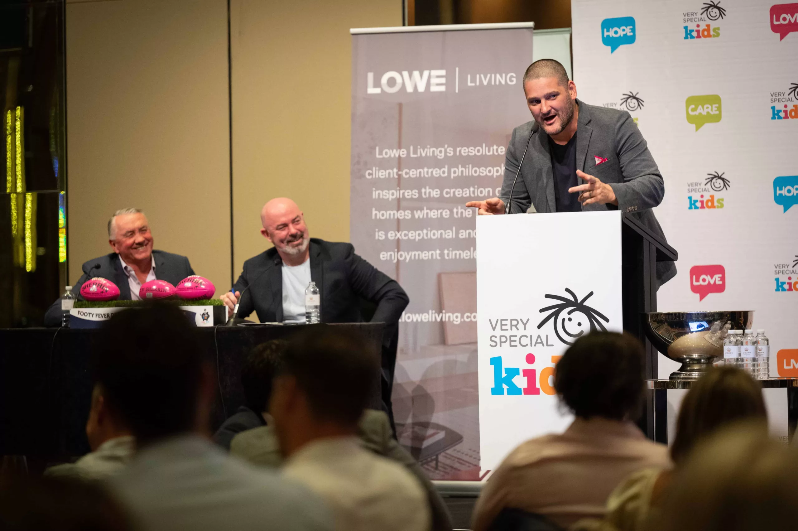 Ready for kick off - Footy Fever Debate 2021 - Very Special Kids